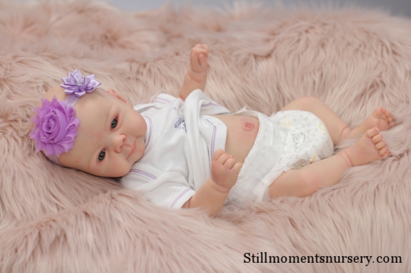 Reborn Baby Girl Sam Raye by Nikki Holland – Still Moments Nursery