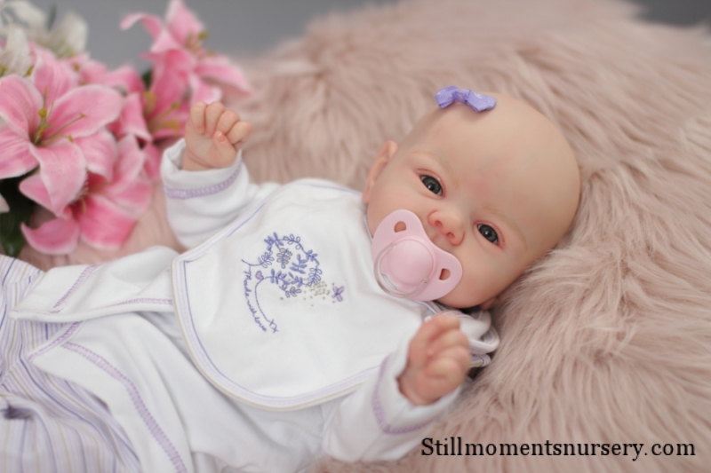 Reborn Baby Girl Sam Raye by Nikki Holland – Still Moments Nursery