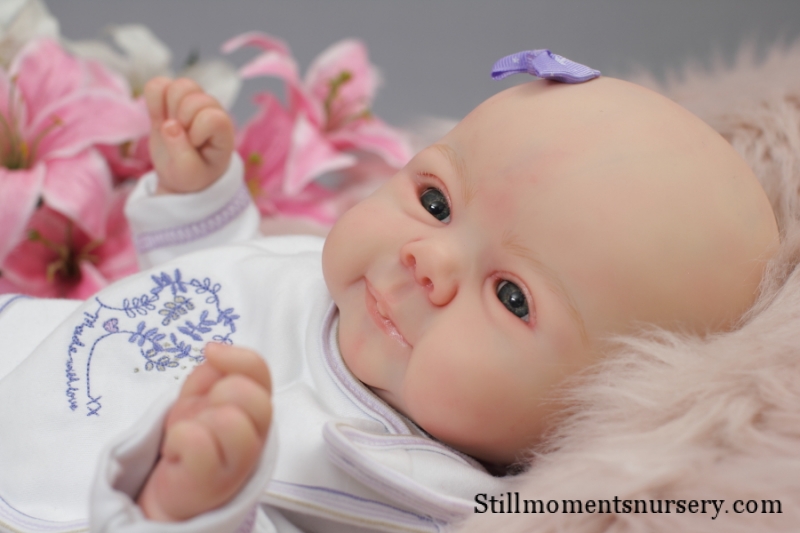 Reborn Baby Girl Sam Raye by Nikki Holland – Still Moments Nursery